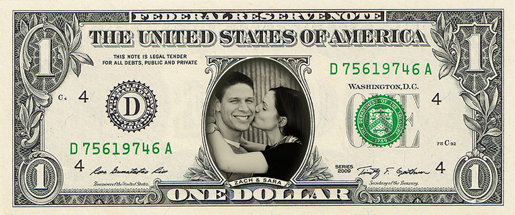 Custom Dollar Bills: Your Face On A REAL Dollar Bill